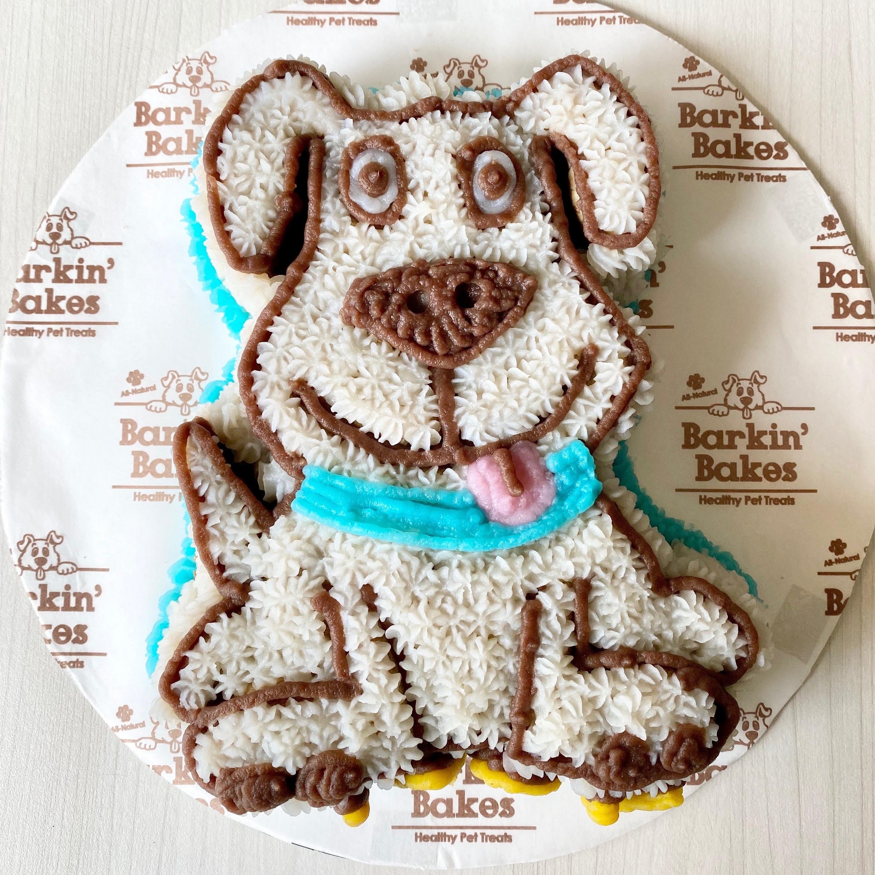Dog Shaped Birthday Cakes
